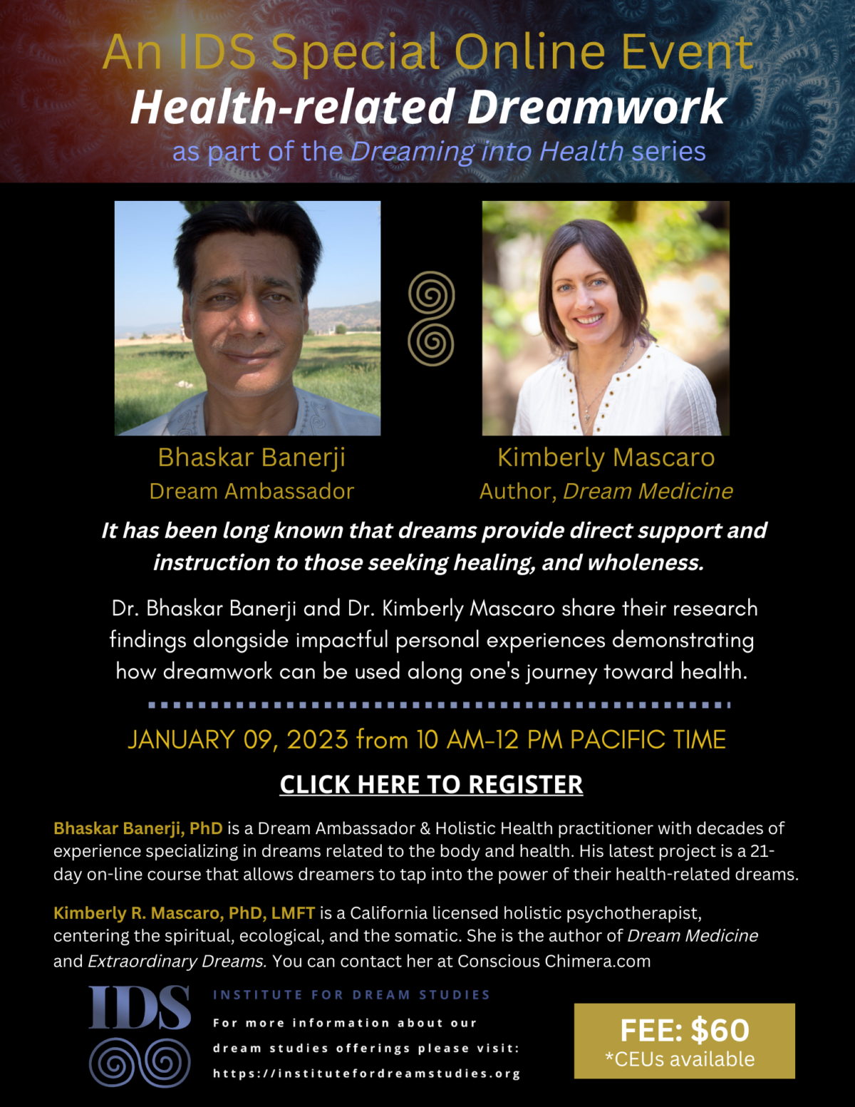 Dream Groups, Workshops & Events – Institute for Dream Studies